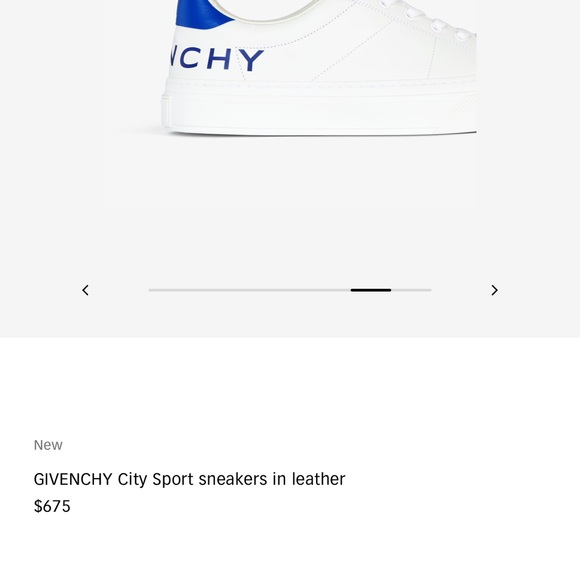 Givenchy | Shoes | Givenchy City Sport Sneakers In Leather | Poshmark